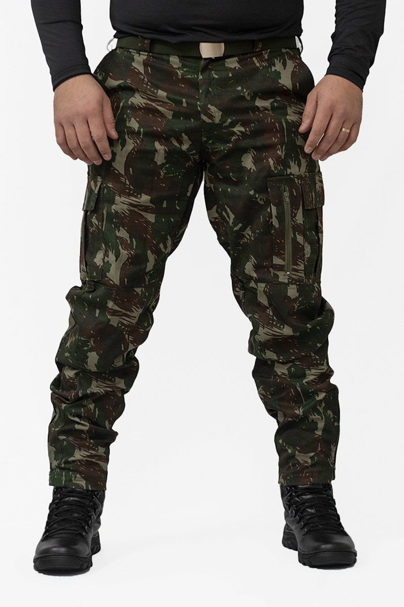 Calça Tática Modelo Cargo Multicam